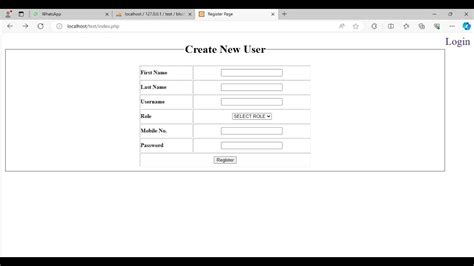 How To Create A Login Page In Php Using Mysql Bengali Version
