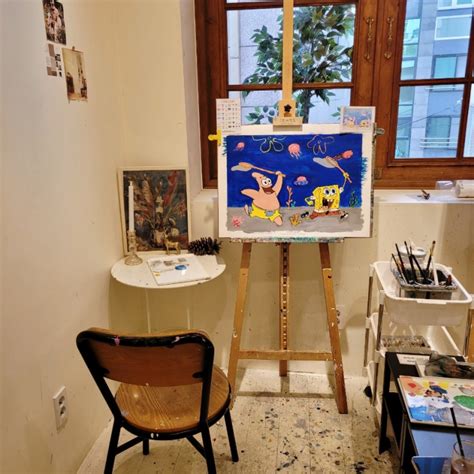 연남동 데이트연남동 아이랑 홍대 드로잉카페 그림제작소 찐후기♥ 네이버 블로그