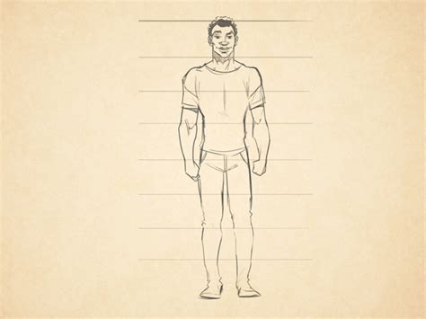 Срисовать картинку человека