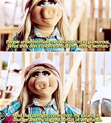 Miss Piggy Guide To Life Janice Muppet Quotes Muppet Movie Quotes