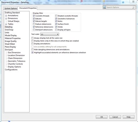 Document Properties Detailing 2014 SOLIDWORKS API Help