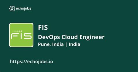 Fis Is Hiring Devops Cloud Engineer Pune India India Aws Azure