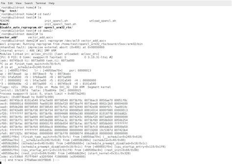 error running opencl on de0 nano soc linux kernel rocketboards forum