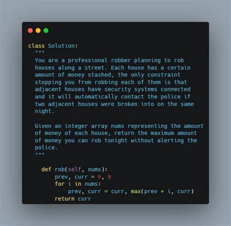 Rozell Dixon Mse On Linkedin Leetcode70 Leetcode198 Leetcode213