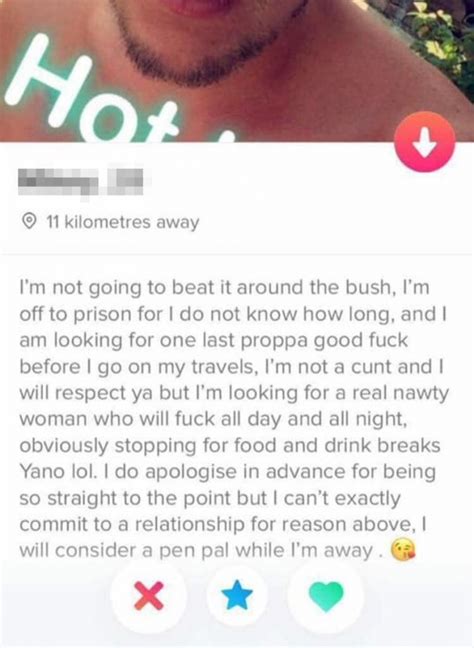 This NSFW Tinder Profile Is Already Next Level And That S Before The Killer Payoff The Poke