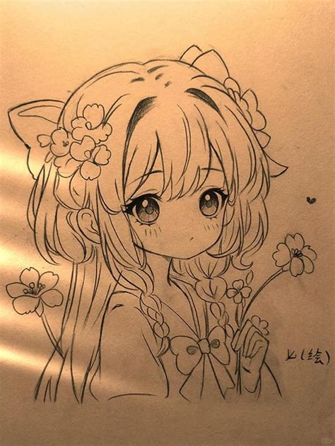 四年级女学生简笔画怎么画（高清11张） 简笔画图片大全