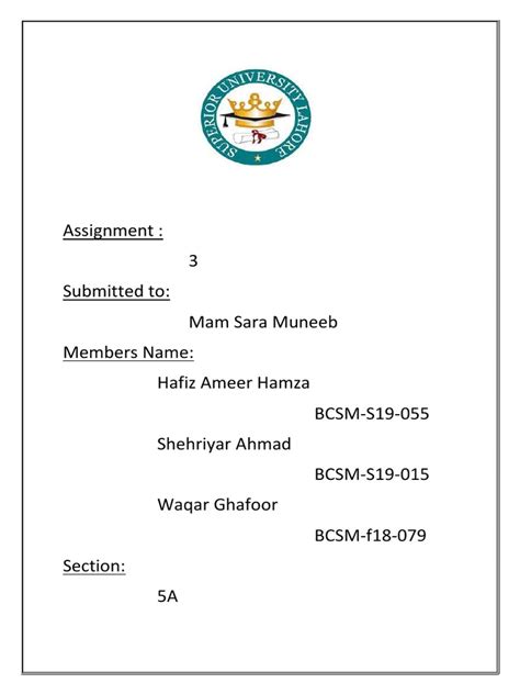 Assembly Language Assignment No 3 Bcsm S19 055 Bcsm S19 015 Bcsm F18 079 Pdf Computer