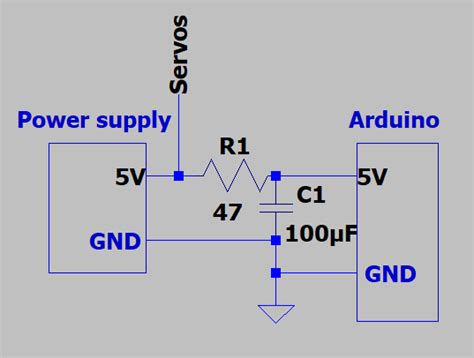 Powering Servos And Arduino General Guidance Arduino Forum
