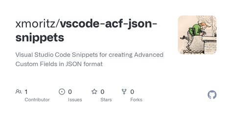 Github Xmoritzvscode Acf Json Snippets Visual Studio Code Snippets