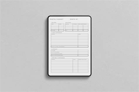 Organize Your Finances With A Minimal Budget Planner Nitty N Gritty