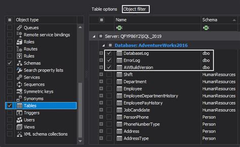 How To Document Specific Database Objects Using The Sql Documentation Software