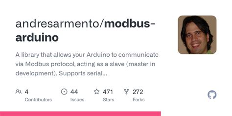Github Andresarmentomodbus Arduino A Library That Allows Your
