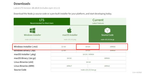 Nodejs与npm基础：安装、配置与验证 Csdn博客