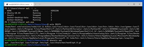 Bash Apt Get Command Not Found Wsl Not Sharing Filesystem · Issue