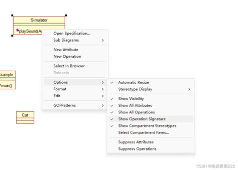 Rose类图方法如何带参数rose类图怎么添加方法参数 Csdn博客