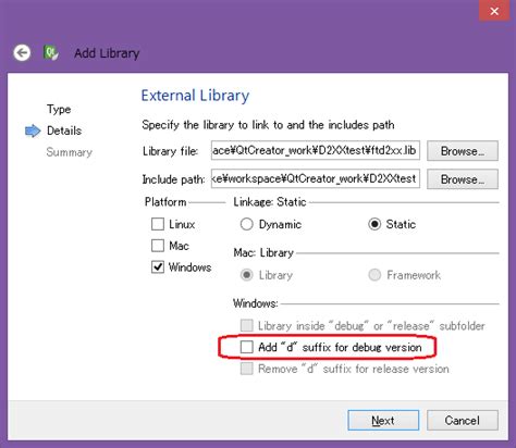 C How To Use Ftd2xx Library On Qtcreator With Msvc2012 Compiler