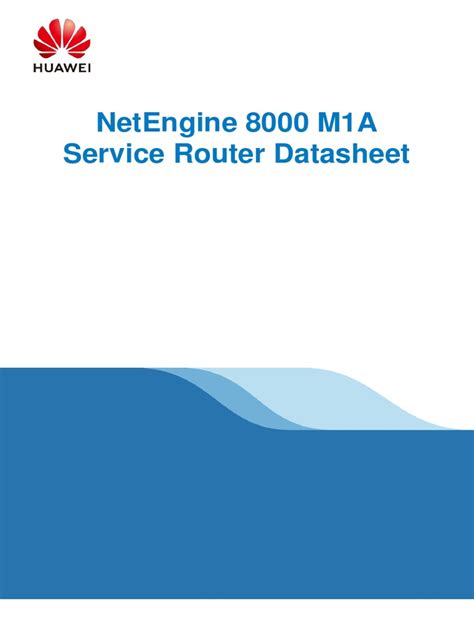 netengine 8000 m1a service router data sheet pdf i pv6 computer