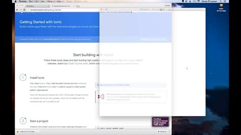 009 Install Node Js Ionic Cli And Cordova Youtube