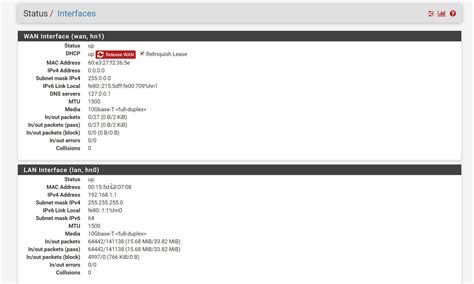 pfsense wan interface wont get ip address netgate forum