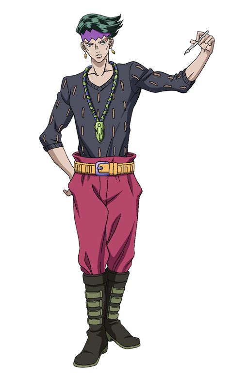 File Rohan Ct Outfit Anime Png Jojos Bizarre Encyclopedia Jojo Wiki