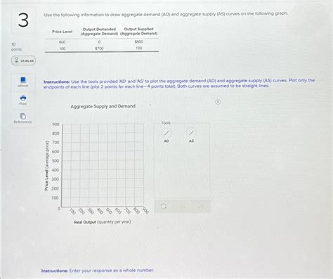 solved 3use the following information to draw aggregate