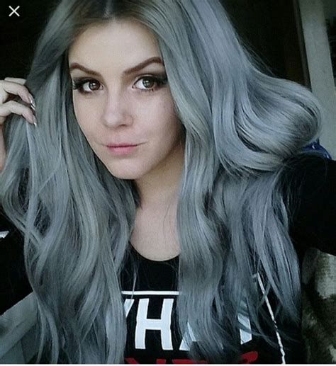 Dark Silvery Color Hair Color Techniques Hair Inspiration Color