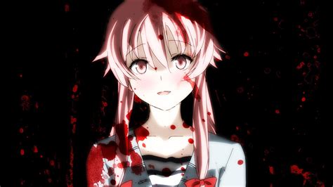 Anime Girl Blood Wallpapers Wallpaper Cave