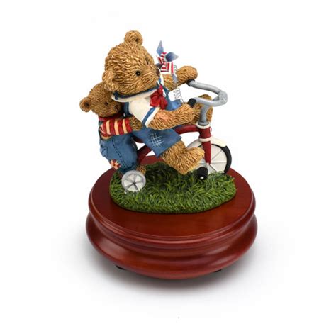 Thread Bears Teddy Bears Picnic Thread Bear Musical Figurine