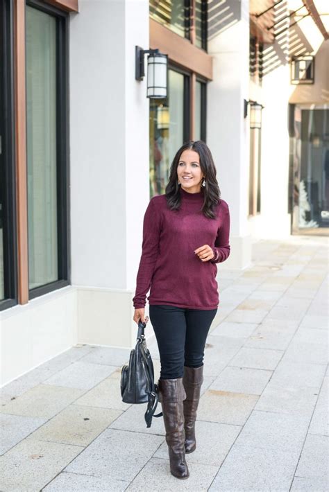 Maroon Sweater Lady In Violetlady In Violet