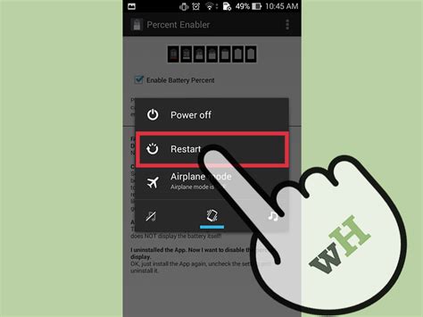 2 Easy Ways To Display Battery Percentage On Android 44 Kitkat