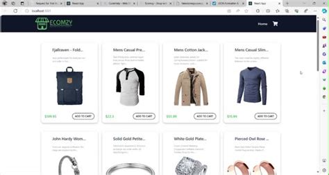 Built Ecommerce Website With React Tailwind Css And Redux Mohammad