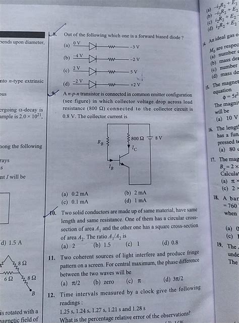 Two Solid Conductors Are Made Up Of Same Material Have Same Length And S