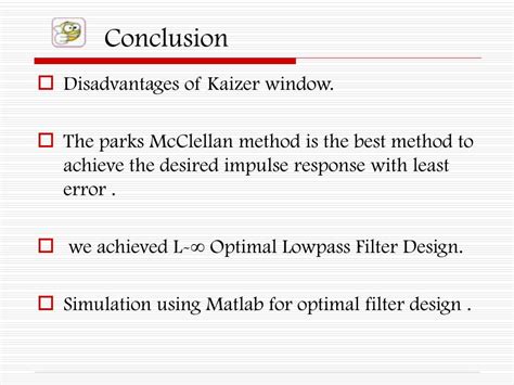 Ppt Parks Mcclellan Fir Filter Design Powerpoint Presentation Free