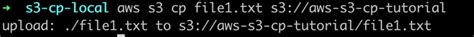 Aws S3 Cp Copy Command Overview With Examples