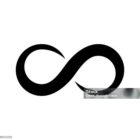 흰색 배경에 격리 된 무한대 아이콘 영원한 무한 무한 무제한 무한한 무한한 기호 모비우스 라인 벡터 일러스트레이션 8에 대한 스톡 벡터 아트 및 기타 이미지 Istock