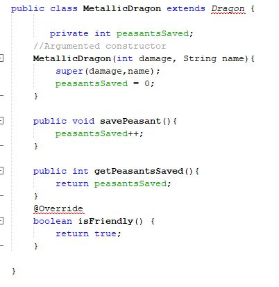 Solved Public Abstract Class Dragon T Private Int Chegg