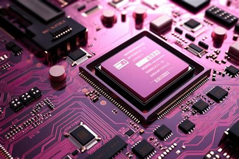 Premium Ai Image Artificial Intelligence Microchip Background Created With Generative Ai