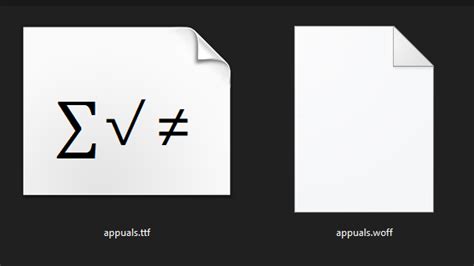 How To Convert WOFF To TTF Appuals