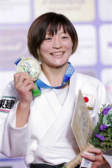 角田夏実が女子48キロ級連覇 5戦オール一本 パリ五輪へ前進「素直にうれしい。必死だった」― スポニチ Sponichi Annex スポーツ