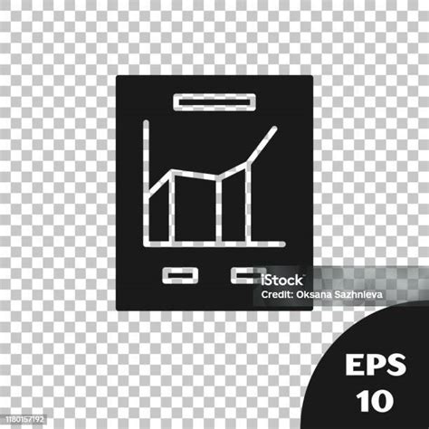 투명 한 배경에 격리 된 그래프 차트 아이콘 검정 문서입니다 텍스트 파일 아이콘을 보고합니다 회계 기호입니다 감사 분석 계획 벡터 일러스트레이션 0명에 대한 스톡 벡터 아트