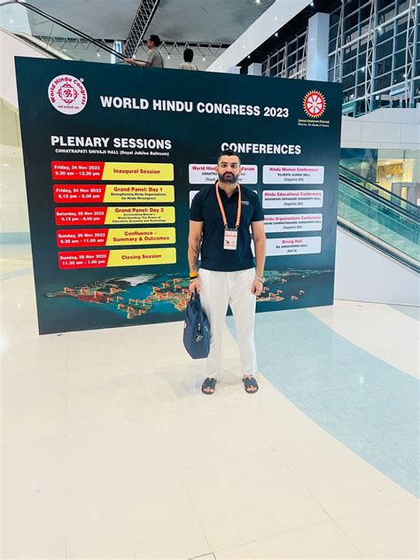 Abhimanyu Pratap Singh Tyagi On Linkedin Worldhinducongress2023 Whc Whc2023 Hinduresurgence