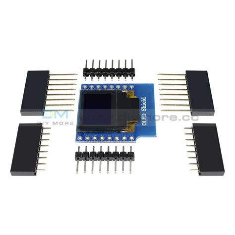 Oled Shield Wemos D1 Mini 066 Inch 64x48 Iic I2c For Arduino Diymore