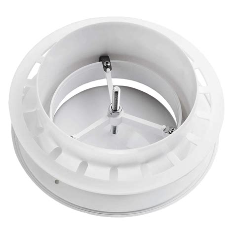 Vents Us 8 In Plastic Diffuser With Flange Shop Hardware Tools For