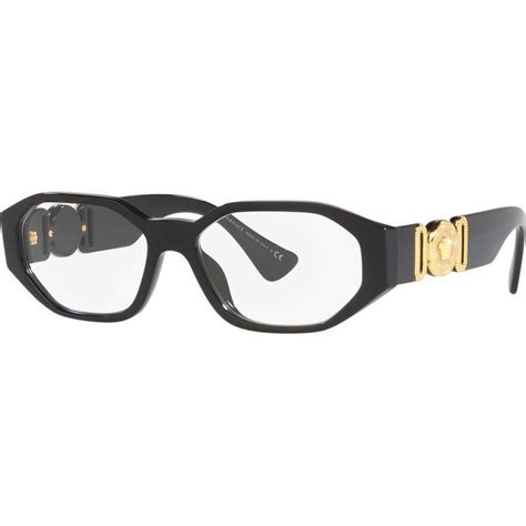 Versace Prescription Glasses Ve3320u Blackclear Glasses Lucky