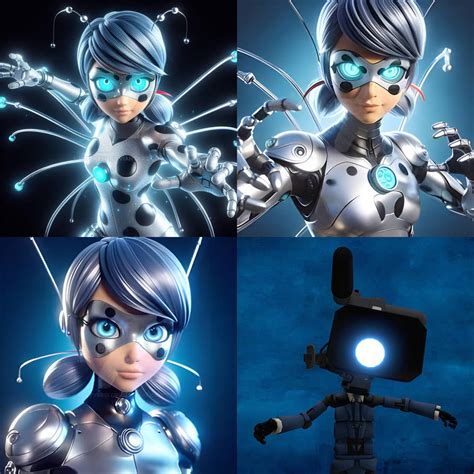 Quatro Ladybug Robotized [reupload] By Denzelabaya On Deviantart