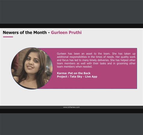 Gurleen Kaur On Linkedin Recognition