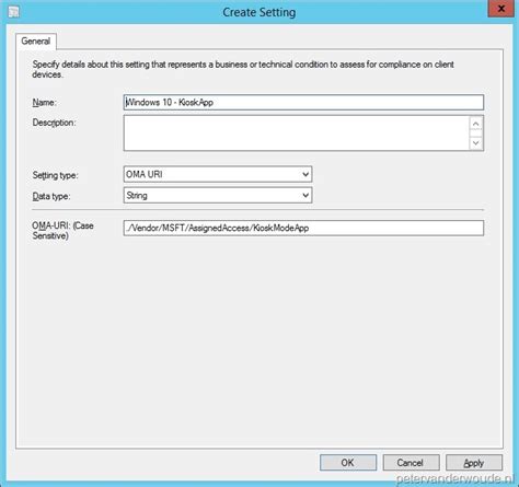 All About Microsoft Intune Setting Up Kiosk Mode On Windows 10 Via Oma Dm