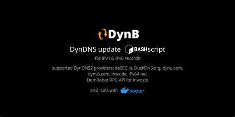 Github Ev21dynb 🔃 Update A Andor Aaaa Dns Records With This Bash Script Using Dyndns2 Or