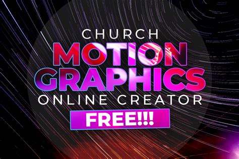 free motion graphics templates of motionbolt church m
