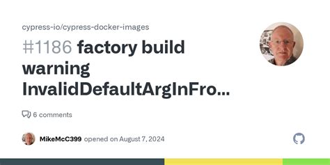 Factory Build Warning Invaliddefaultarginfrom Arg Baseimage With